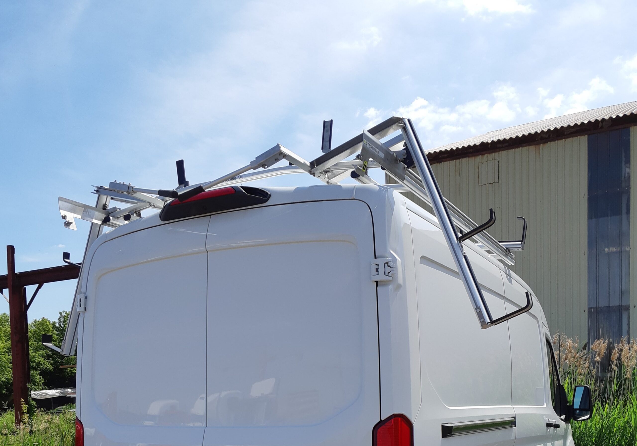 Commercial Van Ladder Racks | Raytel Commercial Van Outfitters